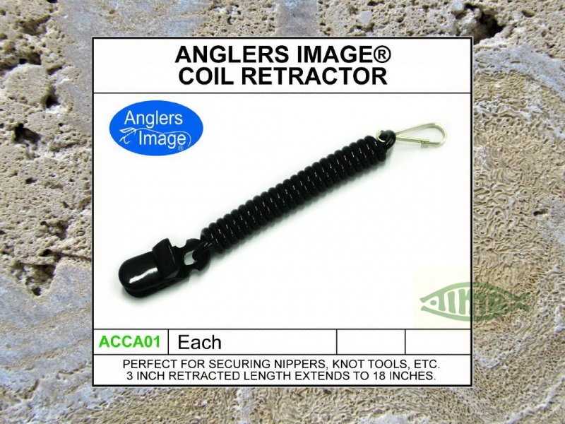 Anglers Image Coil Retractor